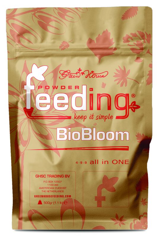 GREEN HOUSE Powder Feeding BIOBLOOM 500g - Hydro Kingdom