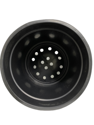 ROUND BLACK 52L POT 500MM - Hydro Kingdom
