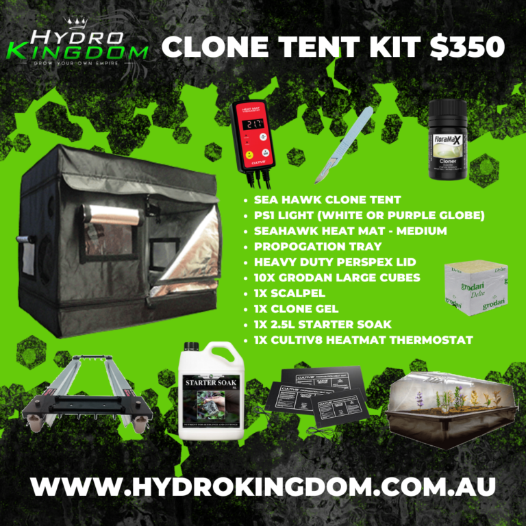COMPLETE CLONE STARTER KIT - Hydro Kingdom
