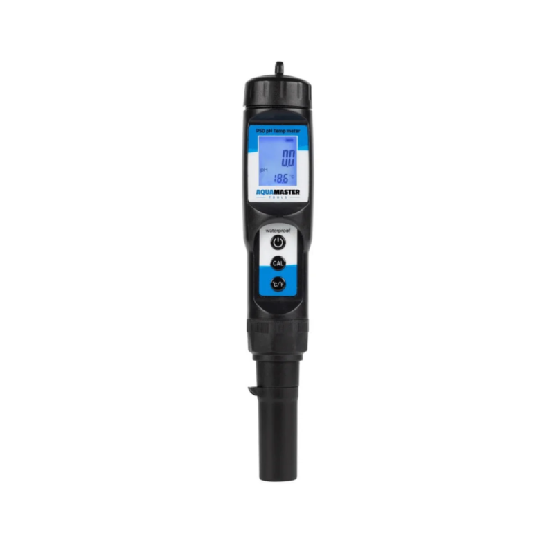 Aqua Master P50 Pro pH Meter + Temperature - Hydro Kingdom
